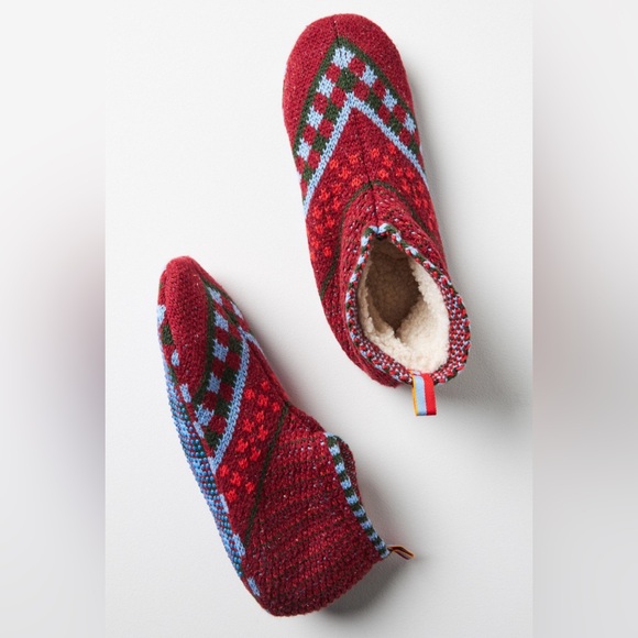 Bombas | Shoes | Bombas Womens Gripper Maroon Fair Isle Plaid Sherpa ...